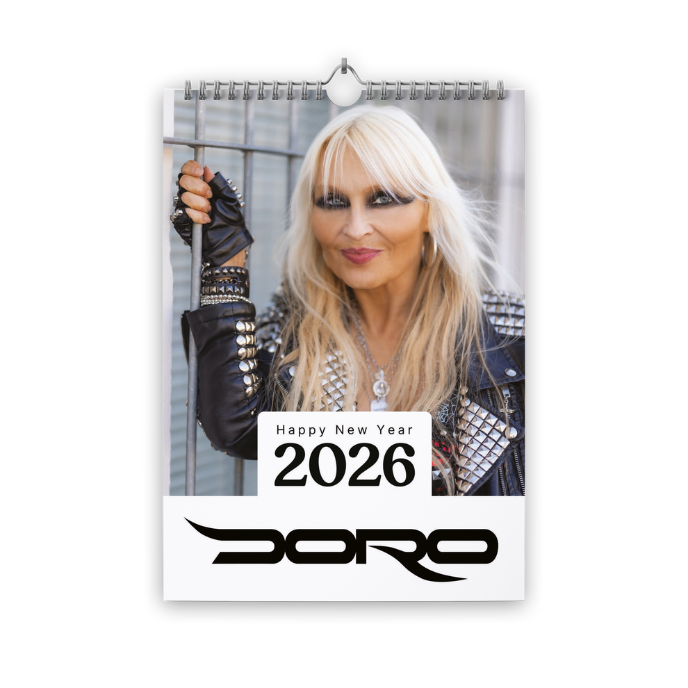 Doro 2026 - Calendar – DORO OFFICIAL MERCHANDISE STORE
